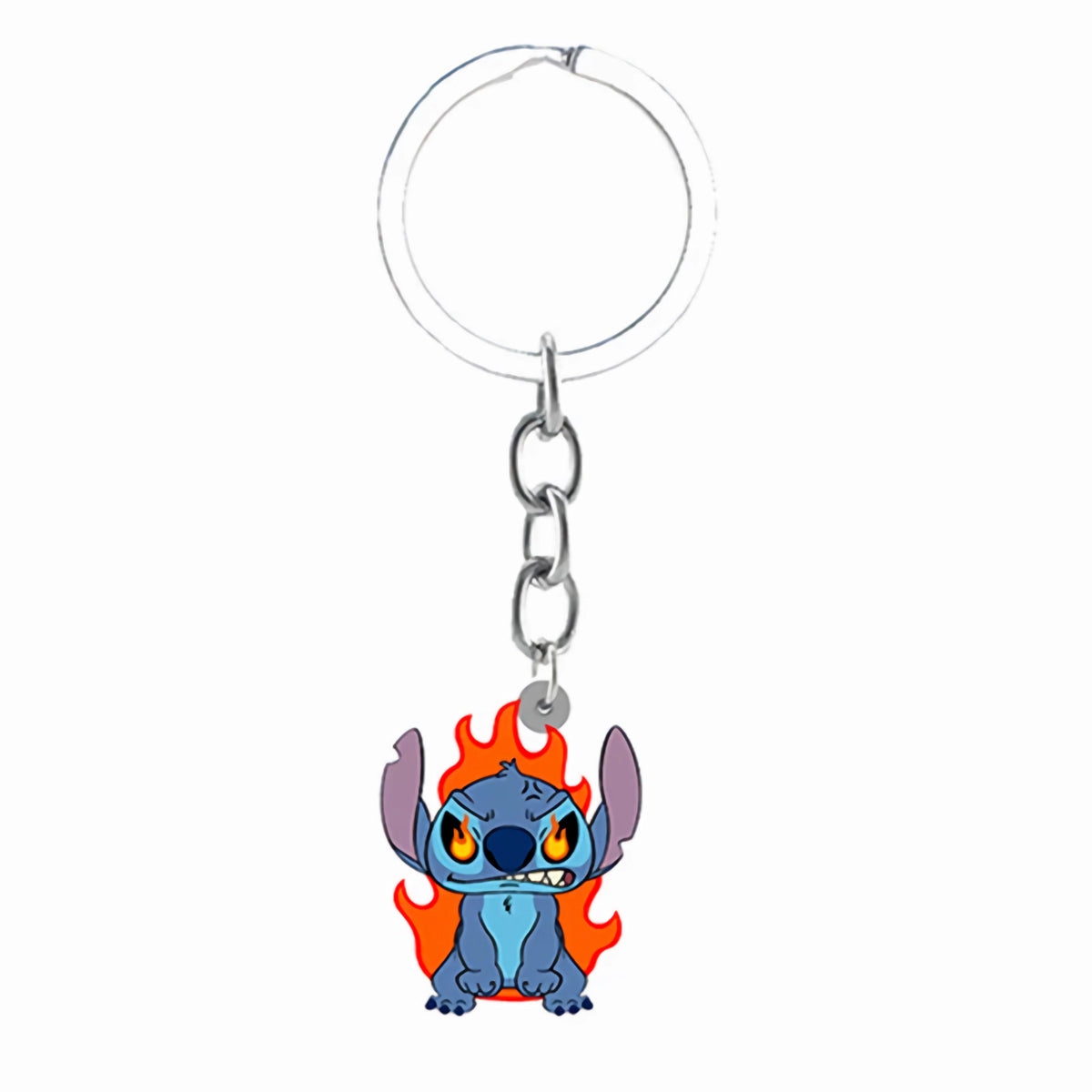 Angry Stitch Keychain | Stitch Merch