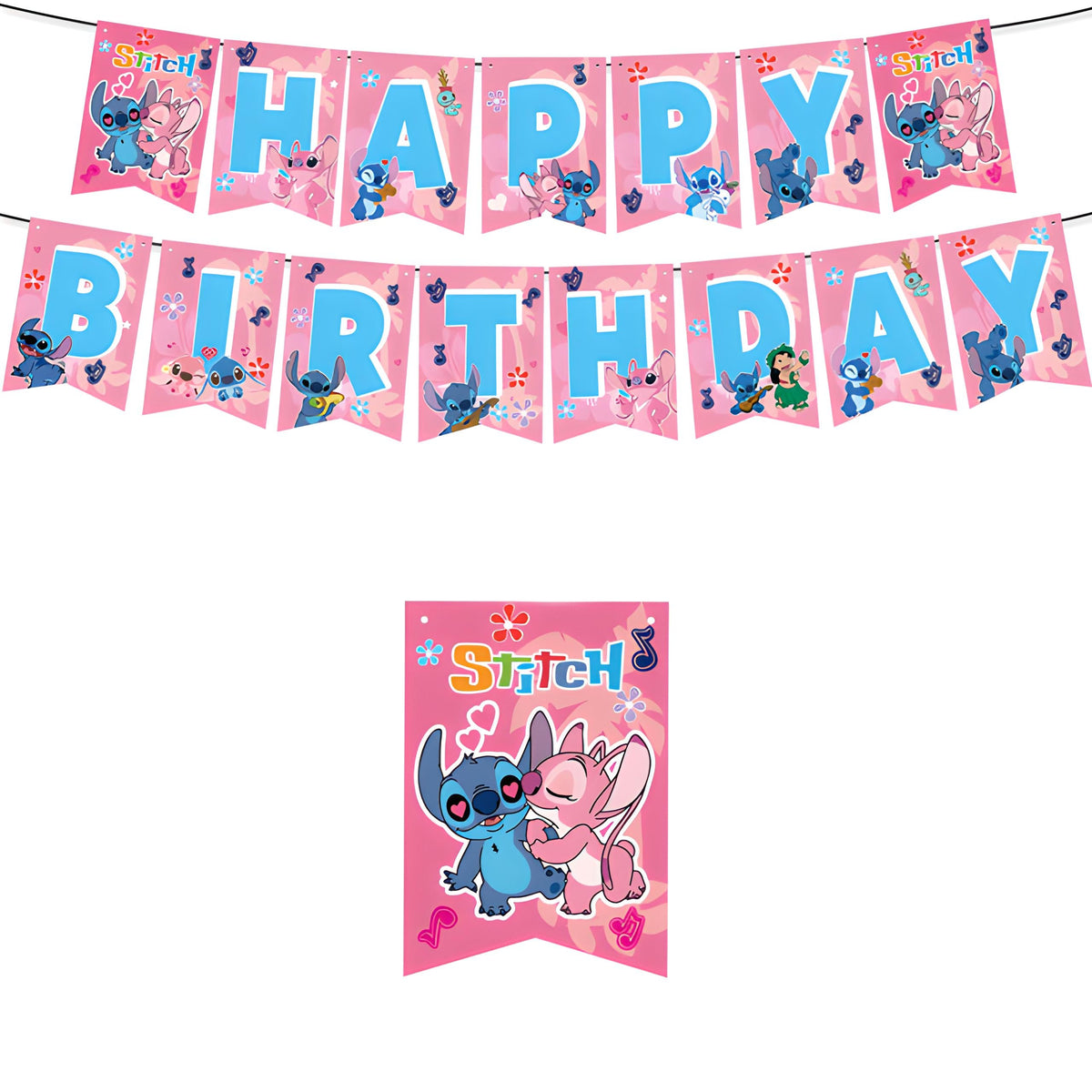Stitch Birthday Banner | Stitch Merch