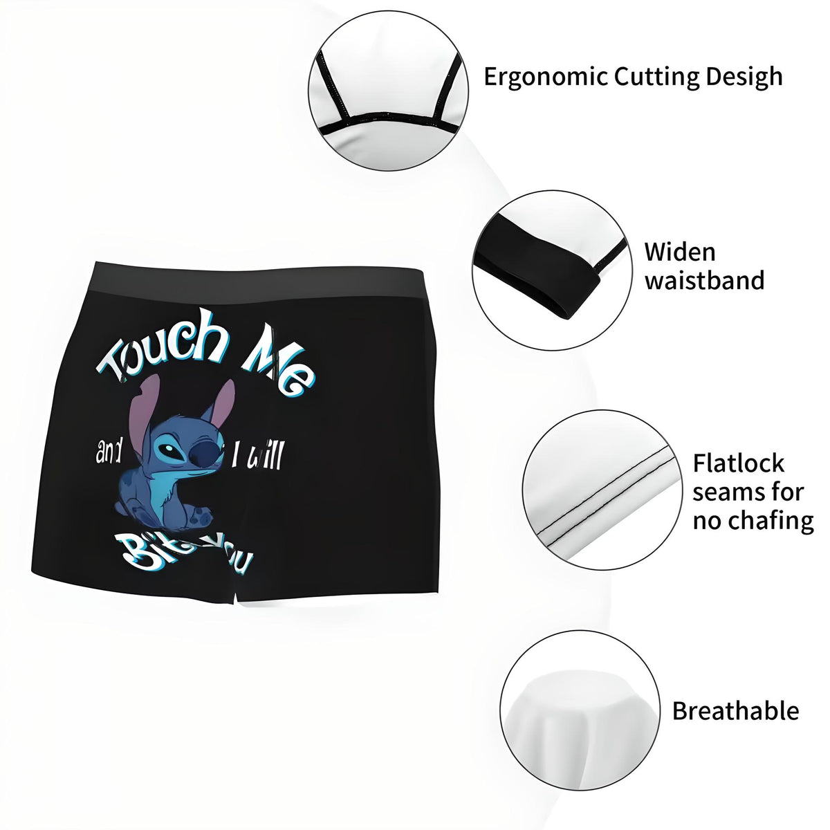 Stitch Hello Boxer l Stitch Merch